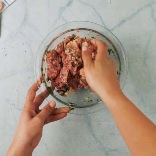 Homemade Bulgarian Kufteta
