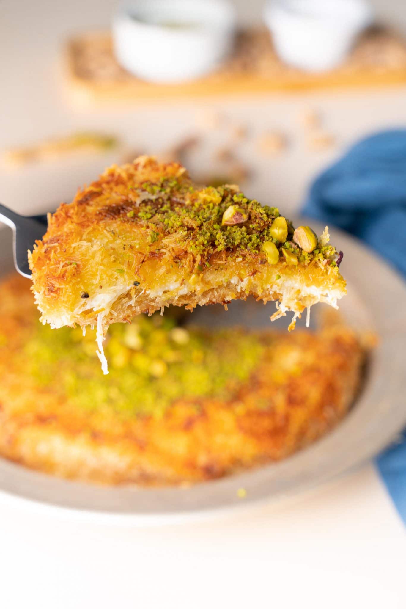 Crunchy & Delicious Turkish Knafeh