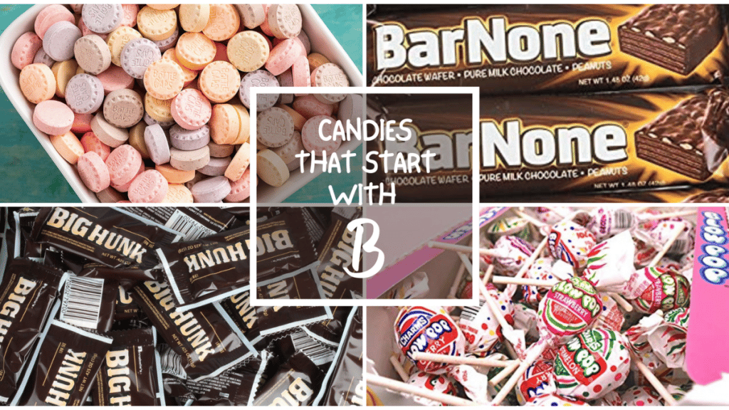 All The Candies That Start With T