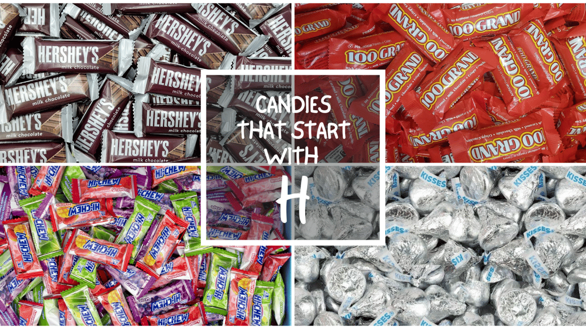 All The Candies That Start With C