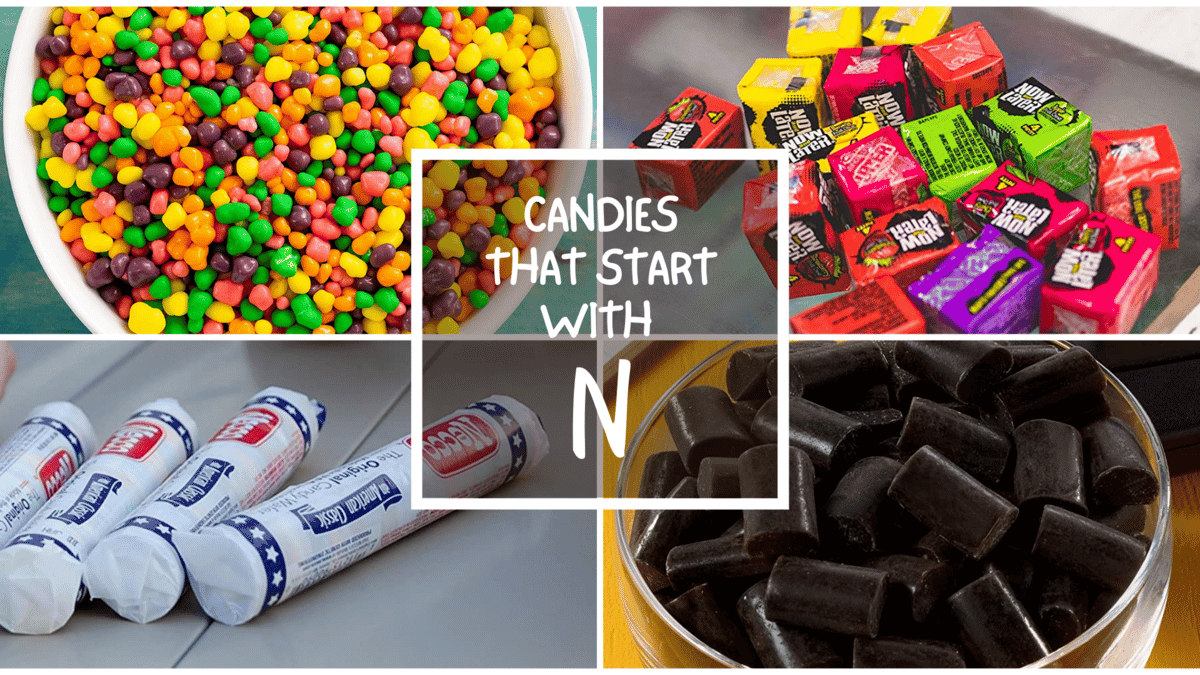 All The Candies That Start With O