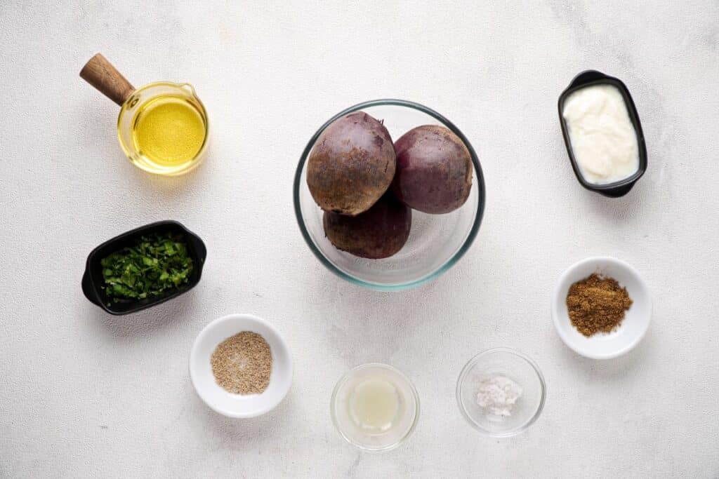 Easy Turkish Beetroot Yogurt Dip